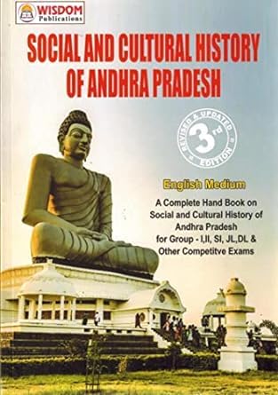 Social And Cultural History Of Andhra Pradesh [ ENGLISH MEDIUM ...